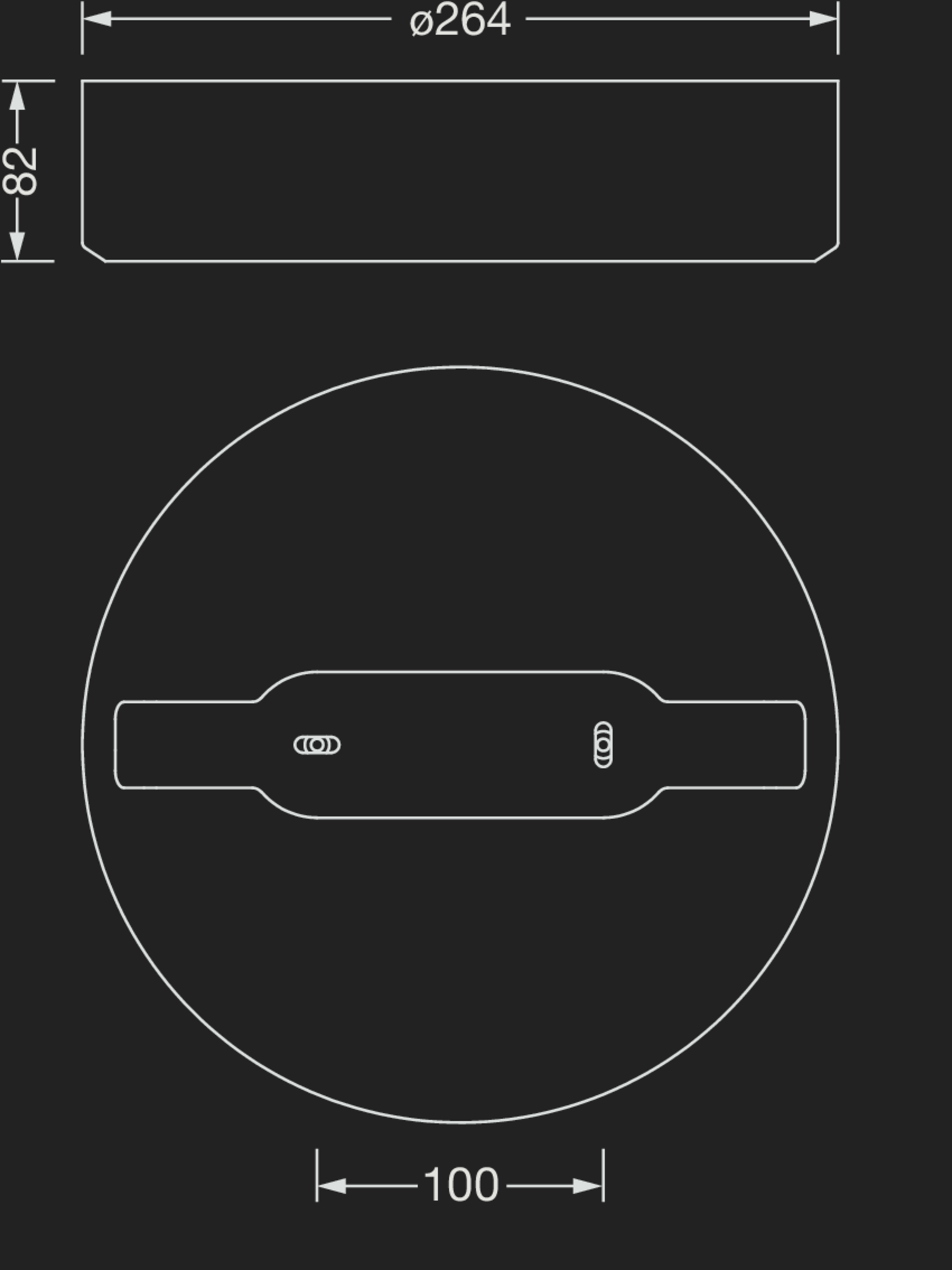 CL 31 Bulkhead | round | SITECO